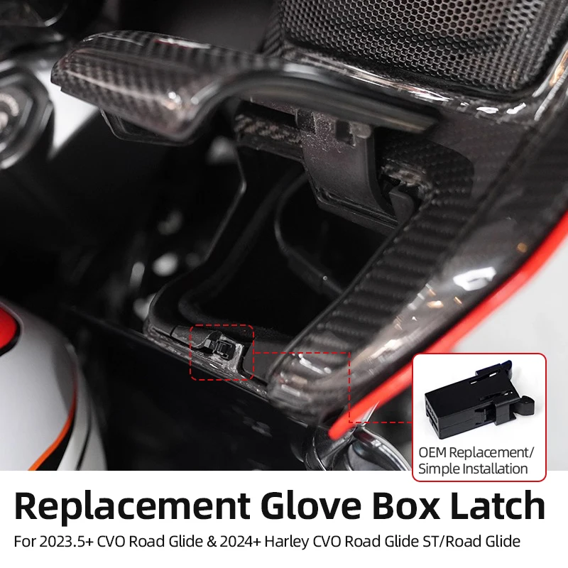Motorcycle Glove Box Door Latch Replacement for 2023.5-up Harley CVO ...