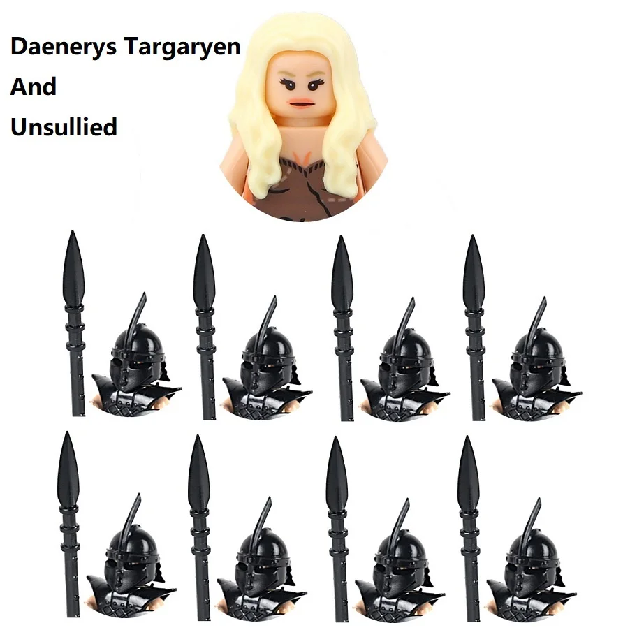 Daenerys-Mini-figura-DE-ACCI-N-DE-Targaryen-y-Unsullied-juguete-de ...