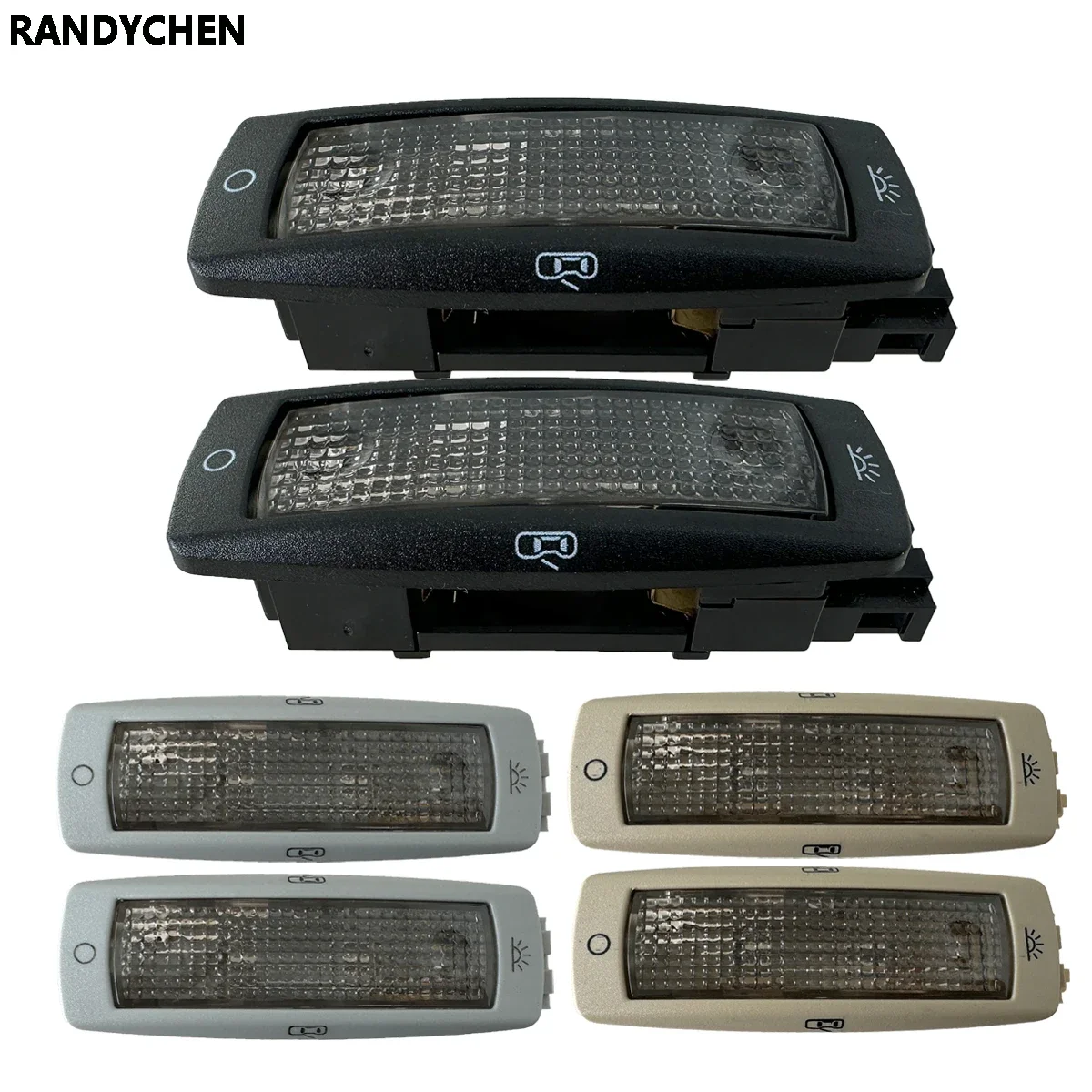 2PCS Interior Rear Reading Dome Light for VW Golf 4 GTI Bora mk4 Jetta ...