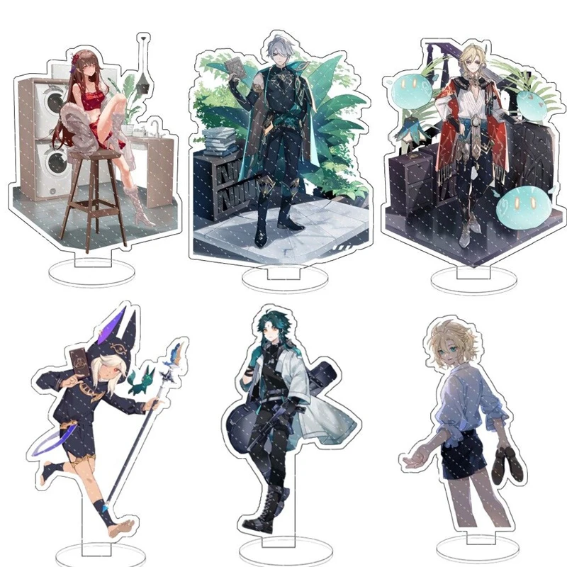 Game Anime Genshin Impact Xiao Cosplay Acrylic Action Figure Hutao ...