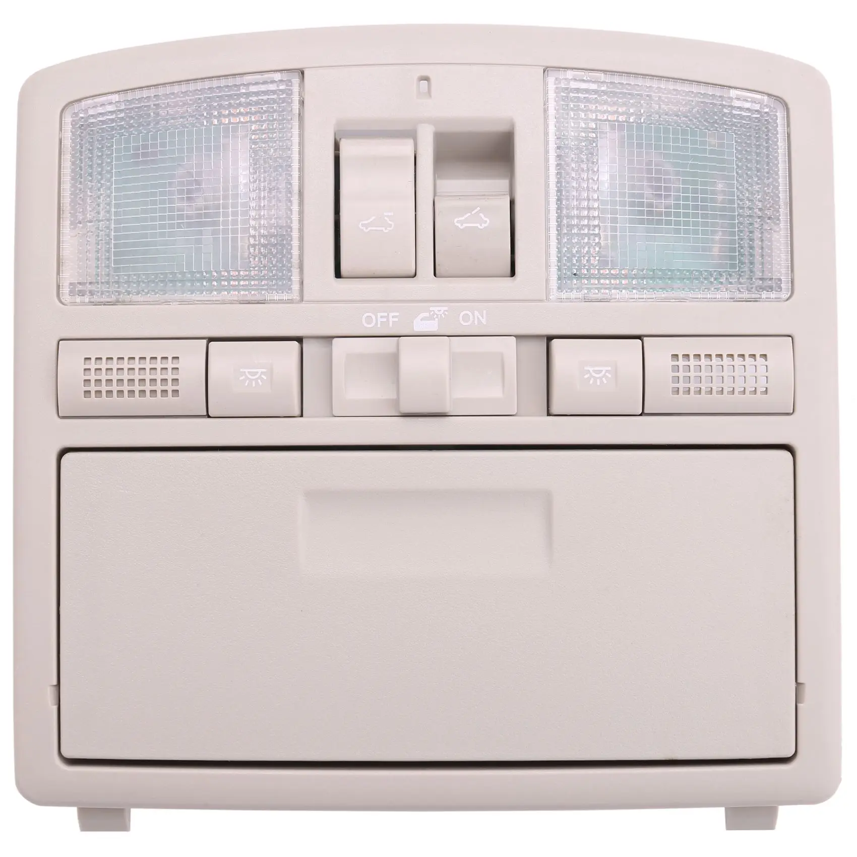 Consola-con-techo-solar-para-Mazda-6-consola-superior-gris-con-GS4C-69 ...