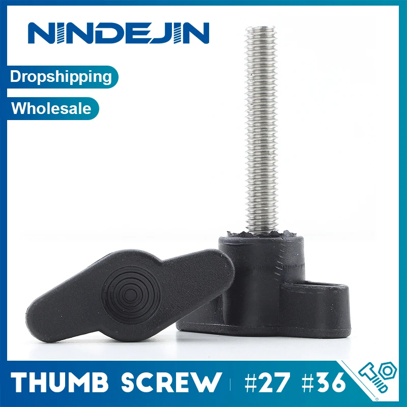 NINDEJIN-Thumb-Screws-M4-M5-M6-M8-Stainless-Steel-Z-Shaped-Handle-Screw ...