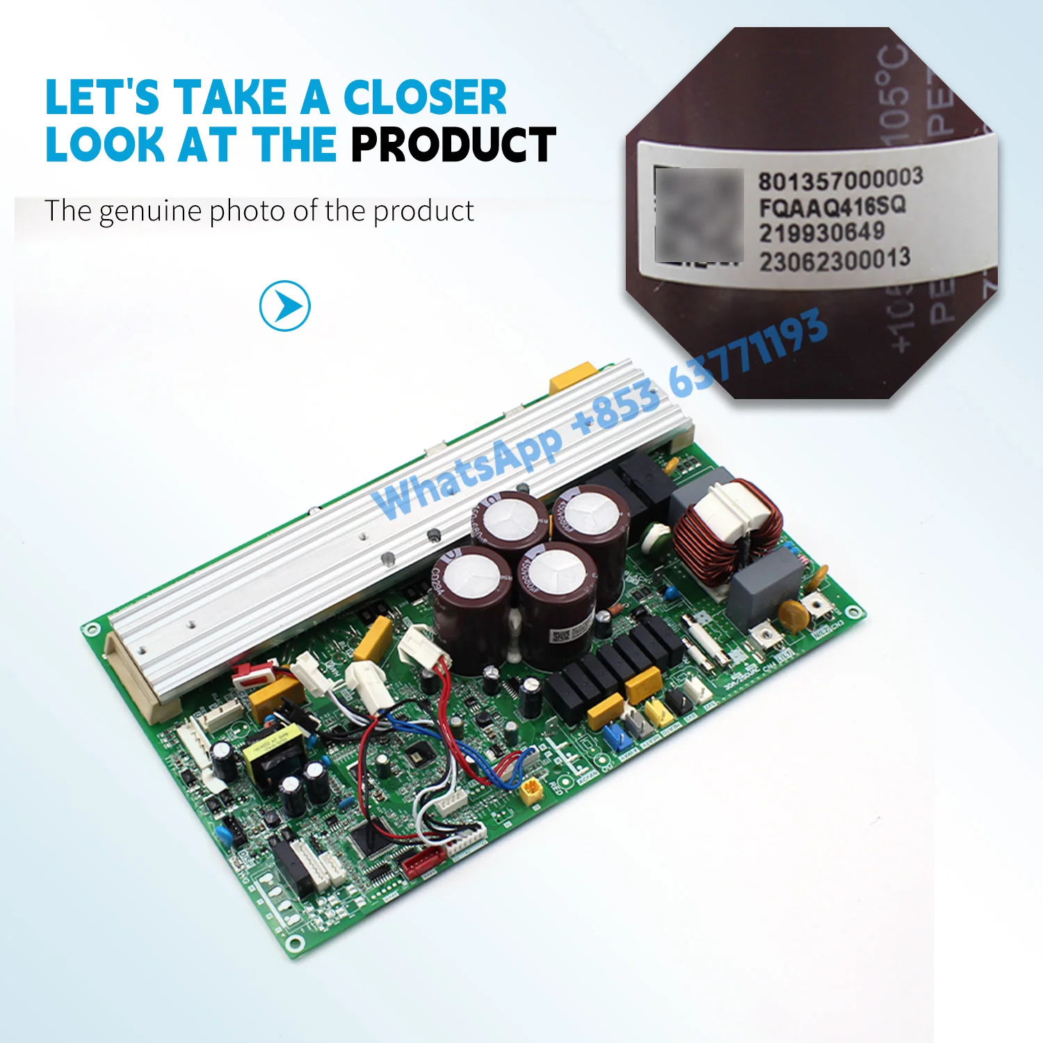 Inverter Control Drive Main Board Assembly 801357000003 219930649 ...