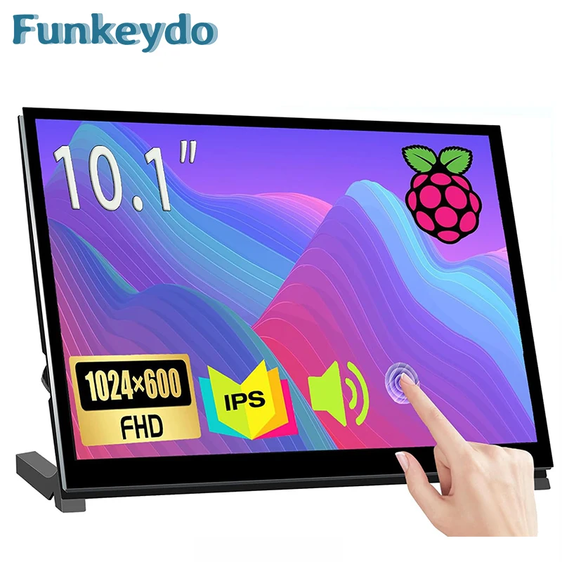 Raspberry-Pi-10-1-inch-Touchscreen-Monitor-10-1-1024X600-IPS-HDMI ...