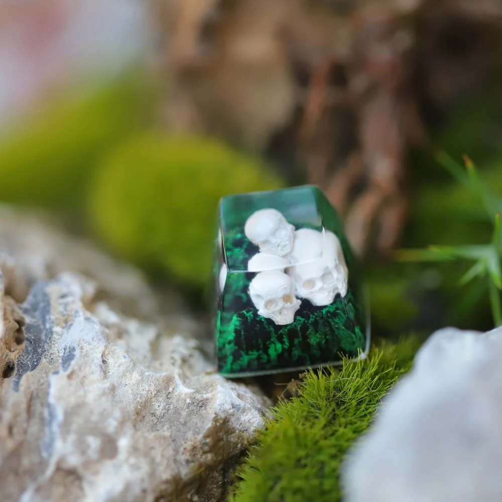 1Pcs-High-Quality-Epoxy-DIY-Skull-Three-dimensional-Personality-Cross ...