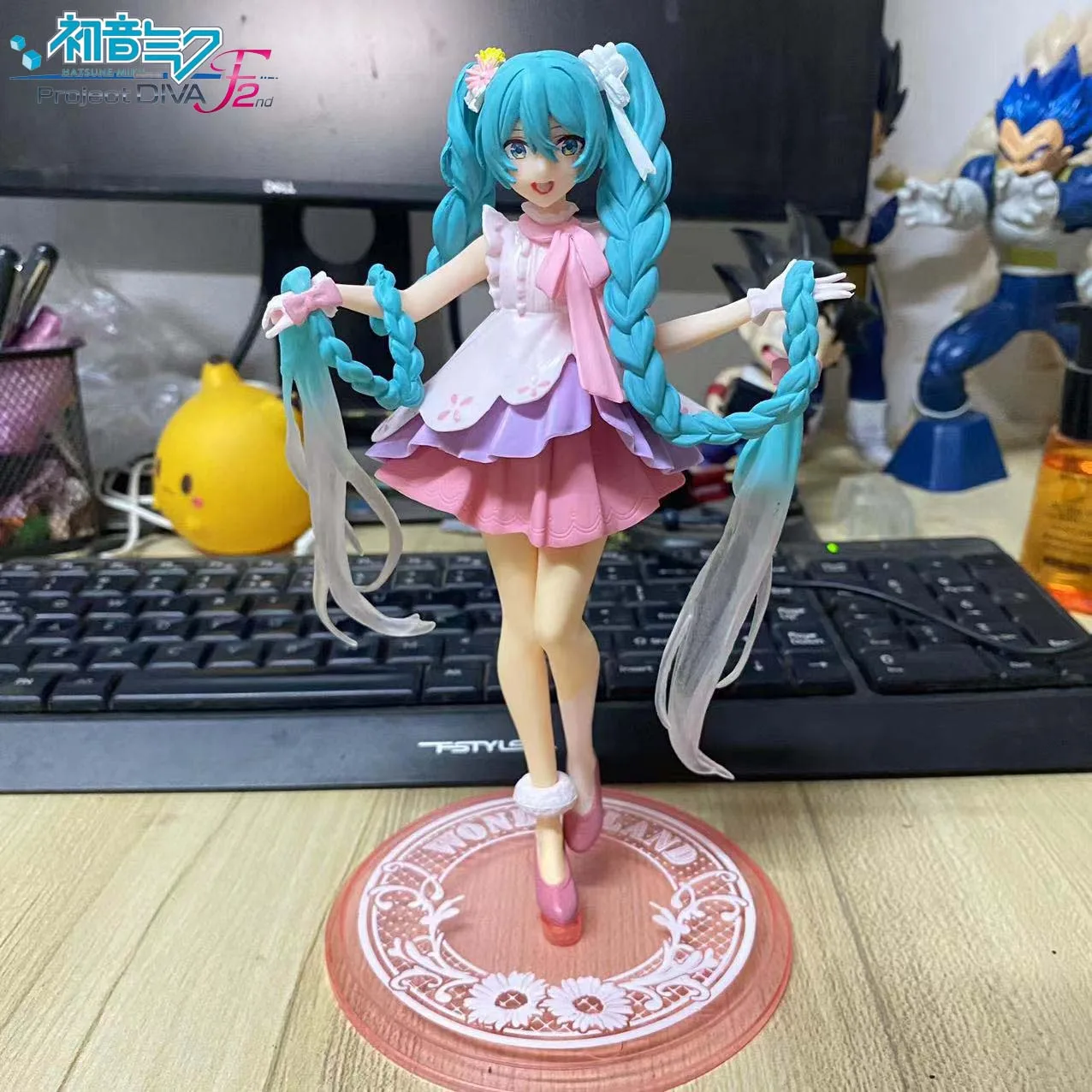 Hatsune-Miku-Anime-Figure-Cabelo-Comprido-Princesa-Miku-Fairy-Tale ...