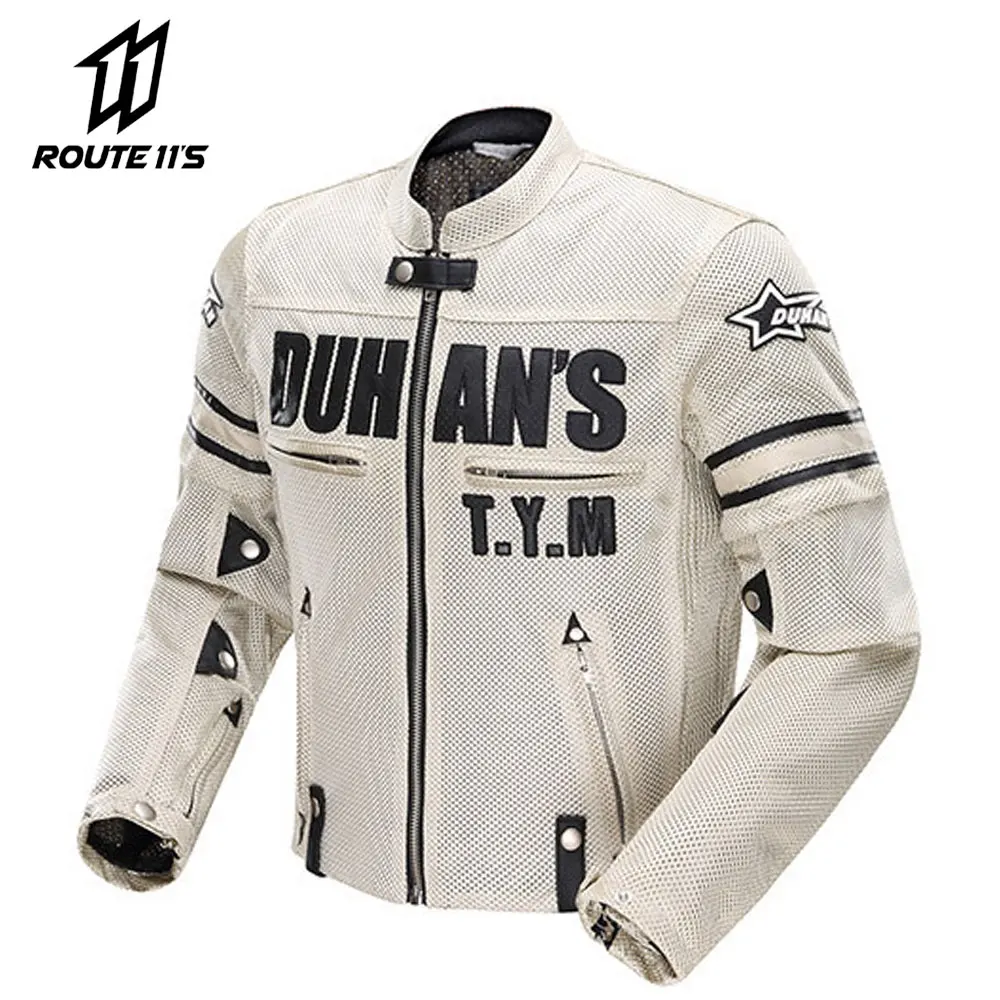 DUHAN Summer Motorcycle Jacket Men Women Moto Chaqueta Motocross Jacket ...