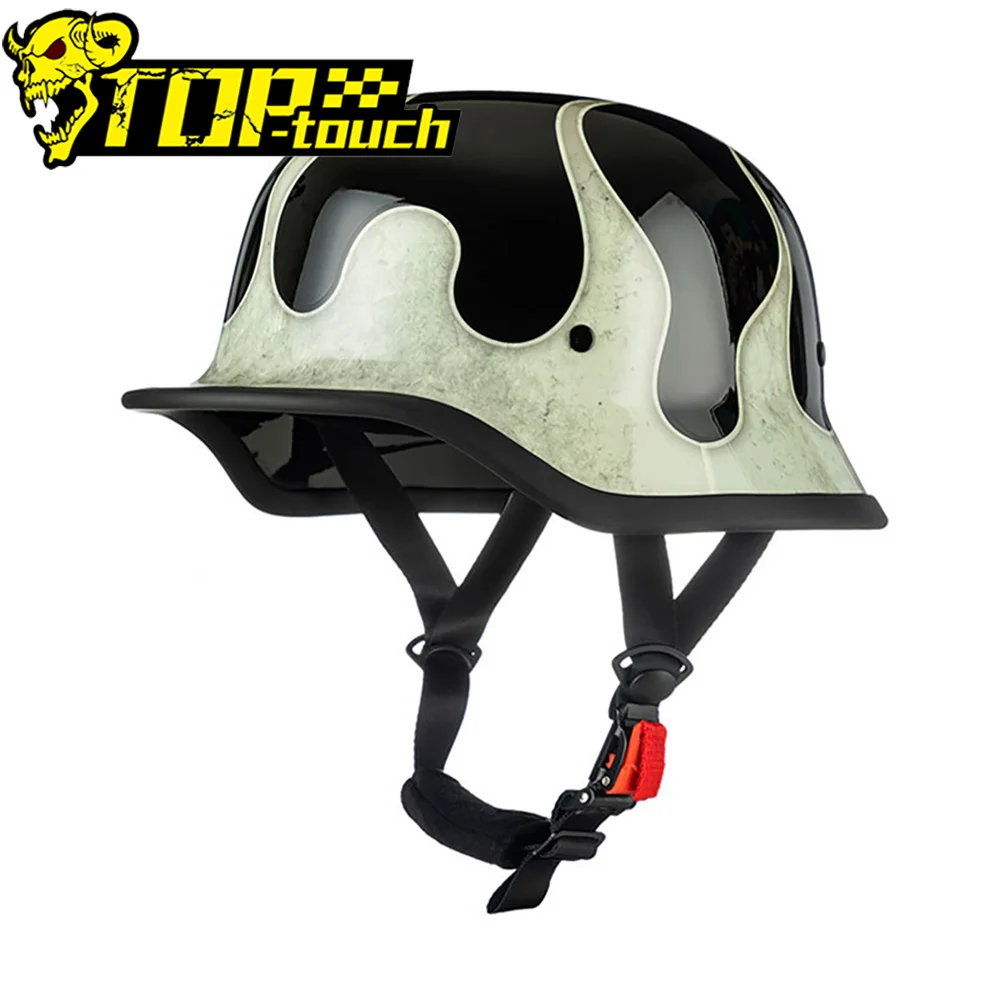 Motorcycle-Helmet-Vintage-Retro-Cruiser-Chopper-Half-Helmet-Summer-Moto ...