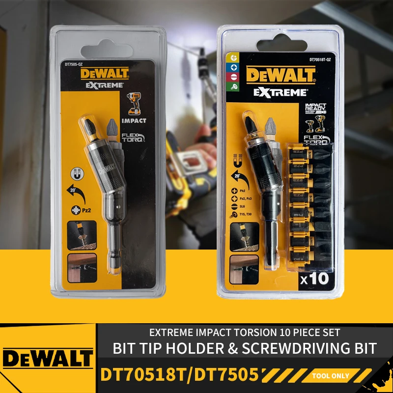 Dewalt-EXTREME-Impacto-Tors-o-Bit-Suporte-da-ponta-Screwdriving-Bit-Set ...
