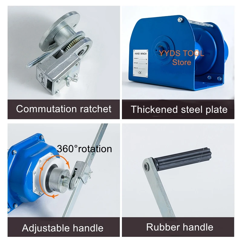 1-ton-heavy-duty-hand-winch-manual-self-locking-brake-winch-rope ...