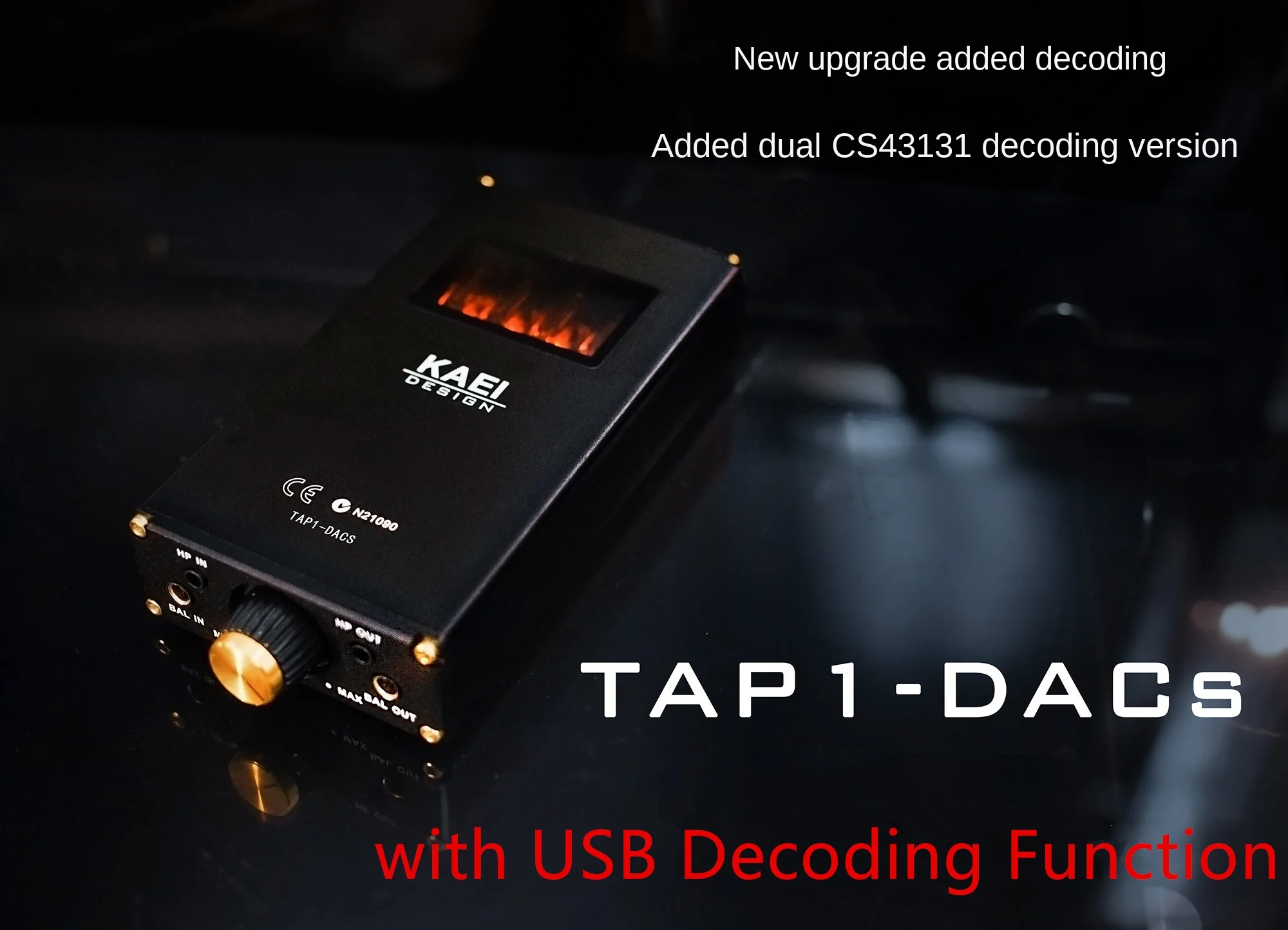 Latest TAP1-DACs HIFI Electric Tube Decoder Headphone Amplifier with ...