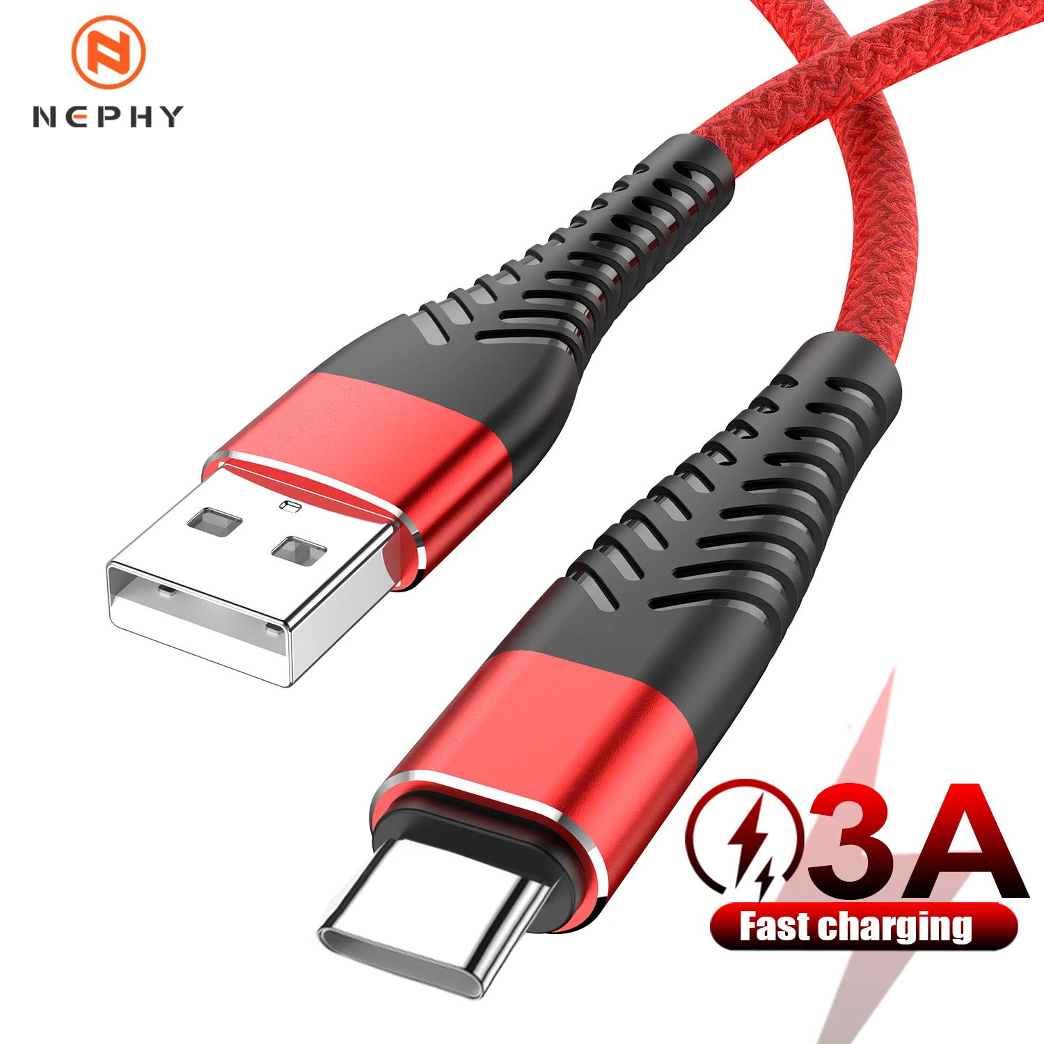 USB Type C Fast Charging Cable For Samsung Galaxy S10 S20 S21 S22 S23 ...