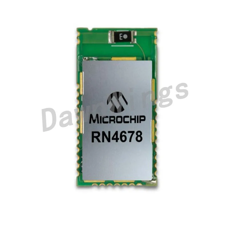 RN4678-V/RM100 802.15.1 Bluetooth 5 modo Dual con escudo y módulo de antena con interfaz scii FW ...