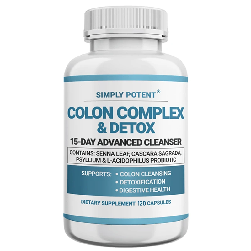 Natural Colon Cleanser, Detox Supplement Improves Digestion & Colon ...