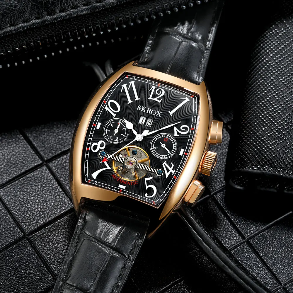 SKROX-Original-Replica-FM-Automatic-Tourbillon-Skeleton-Man-Watch ...