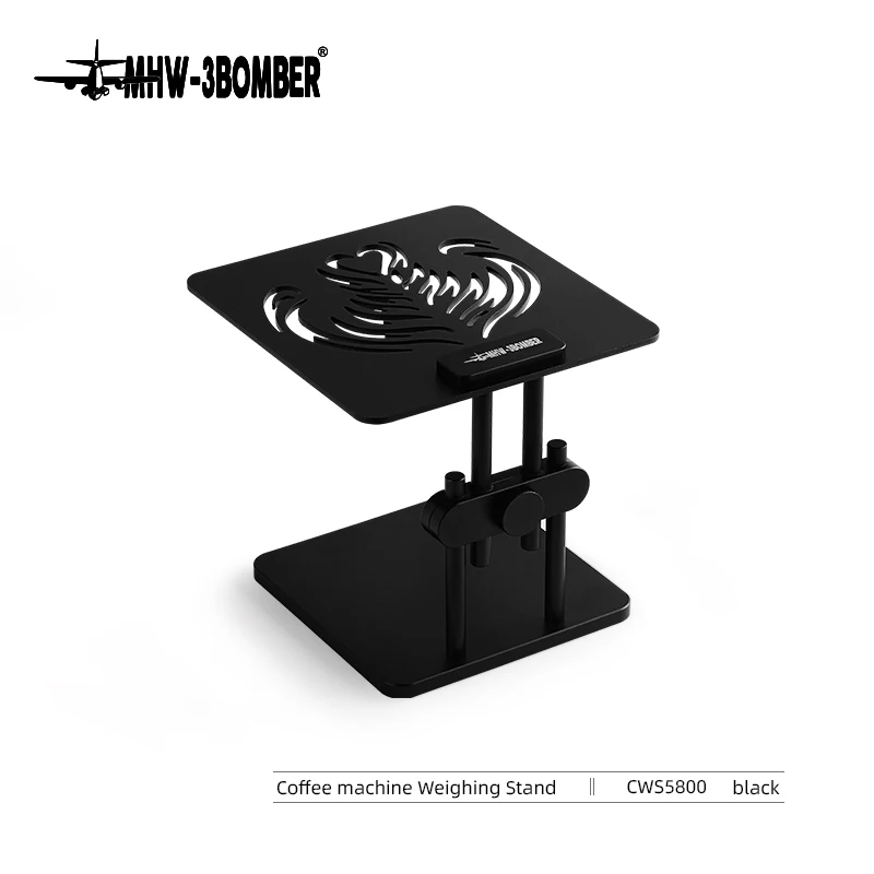 Espresso-Coffee-Weighing-Rack-Electronic-Scale-Station-Aluminium-Alloy ...