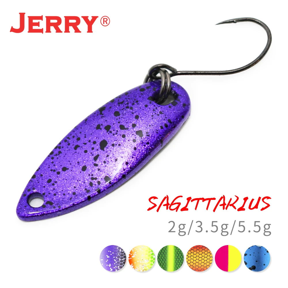 Jerry Stream&Area Trout Spoons Small Light Weight Spinners High Quality ...
