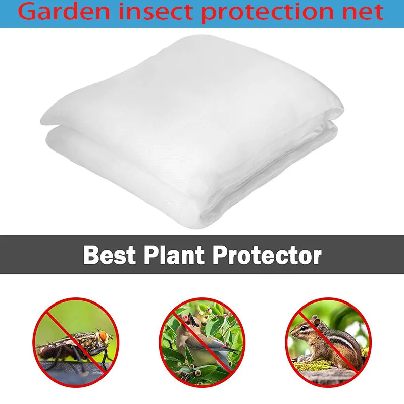 60-Mesh-Plant-Vegetables-Insect-Protection-Net-Garden-Fruit-Care-Cover ...