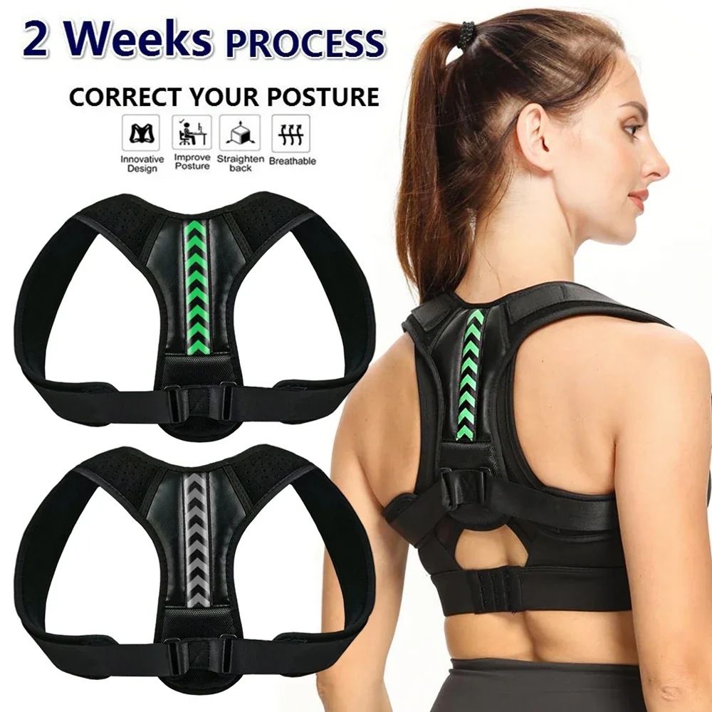 Adjustable-Back-Shoulder-Posture-Corrector-Clavicle-Spine-Neck-Lumbar ...