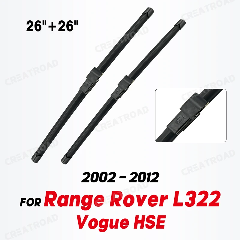 Wiper-Front-Wiper-Blades-For-Land-Rover-Range-Rover-L322-Vogue-HSE-2002 ...
