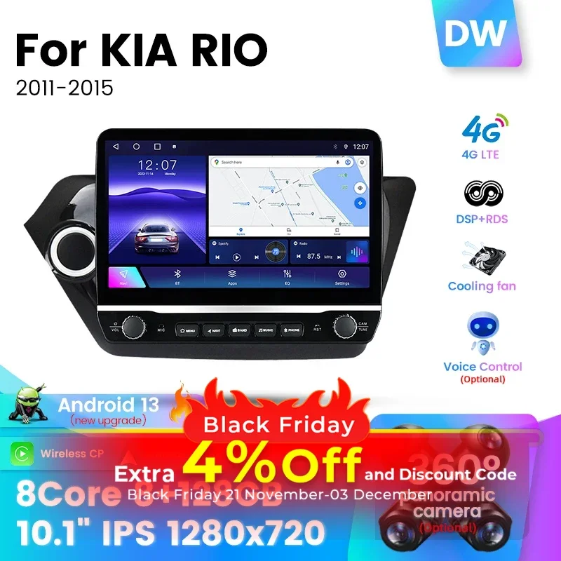 UIS7862-10-1-Carplay-4G-Android-Auto-Car-Radio-Video-Stereo-For-KIA-RIO ...