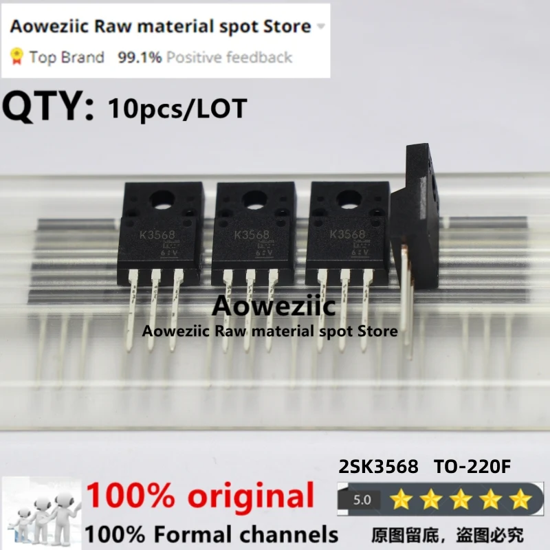 Aoweziic-100-novo-importado-original-2sk3568-k3568-TO-220F-n-canal-mos ...