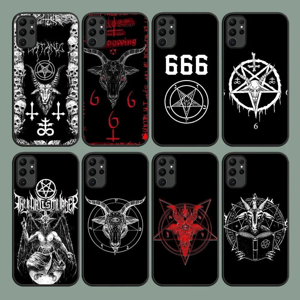Pentagram-666-Demonic-Satanic-Phone-Case-For-Samsung-Galaxy-S24-S22-S23 ...