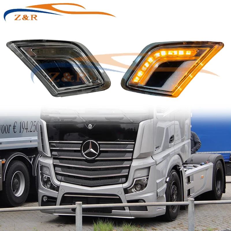 1-PCS-Wheel-Brow-Led-Lights-For-Mercedes-Benz-Arocs-Actros-MP5-Heavy ...