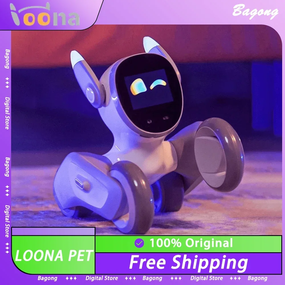 Robot-Loona-mascota-Loona-perro-Luna-Robot-inteligente-Ai-interacci-n ...
