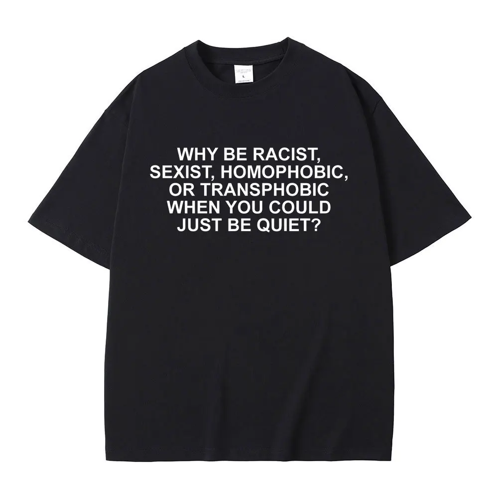 Why-Be-Racist-Frank-Tshirt-Blond-Hip-Hop-Trend-T-shirts-Ocean-Fashion ...