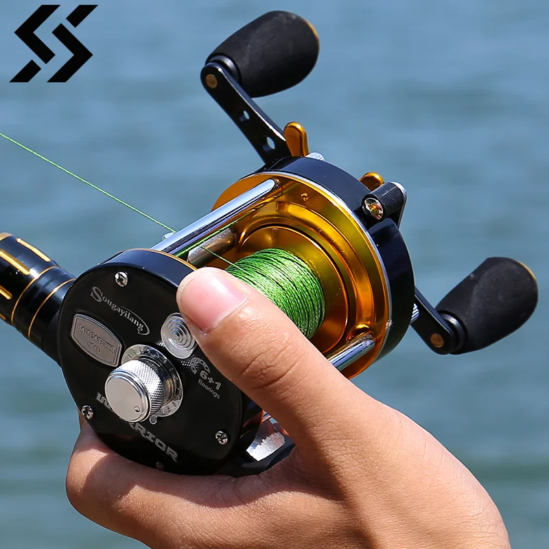 Sougayilang Wa Seriestrolling Fishing Reel 6+1bb Max Drag 25kg Casting ...