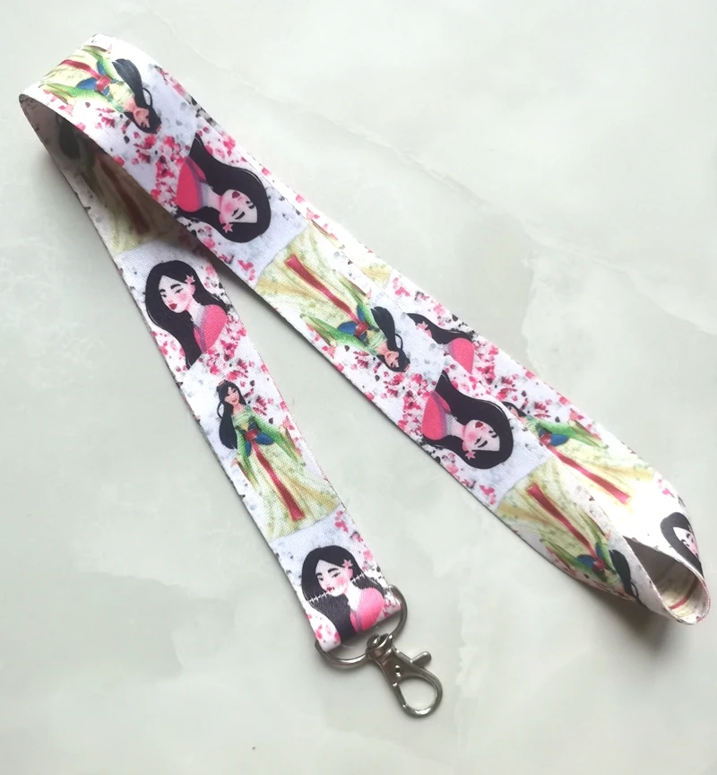 New-1-pcs-Disney-princess-Lanyards-Keys-Neck-Strap-For-Card-Badge-Key ...