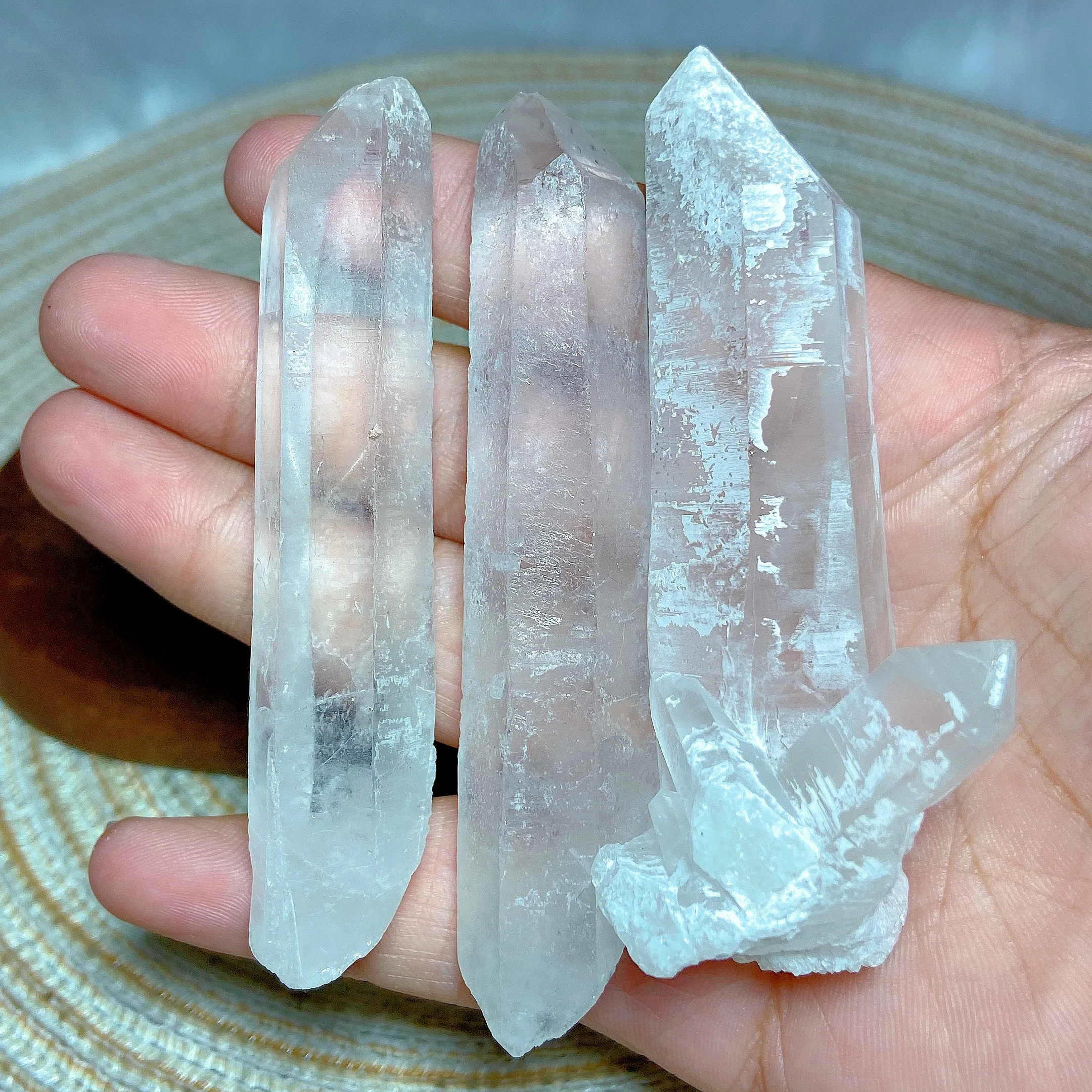 Natural Crystal Clear Quartz Stick Specimen Raw Stone Healing High ...