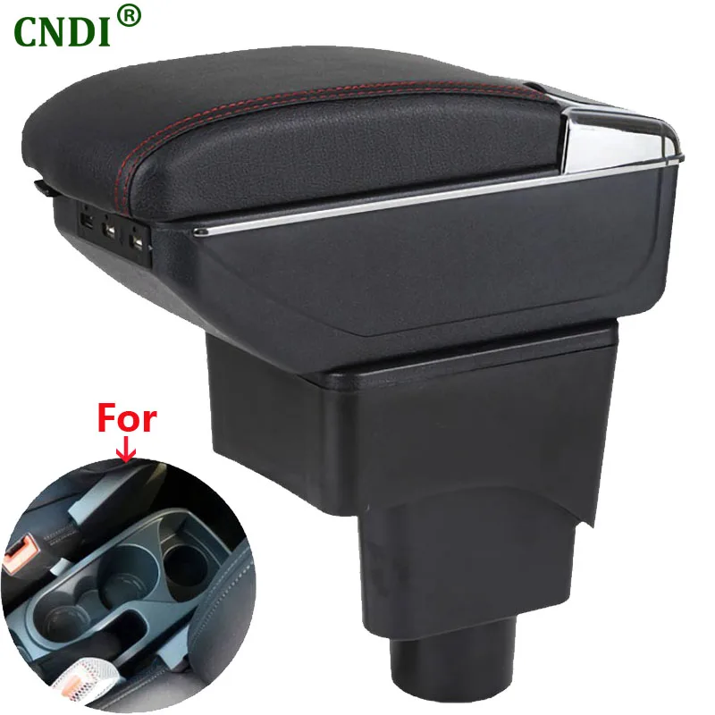 For-FORD-EcoSport-Armrest-box-2013-2017-Retrofit-parts-Interior-Storage ...