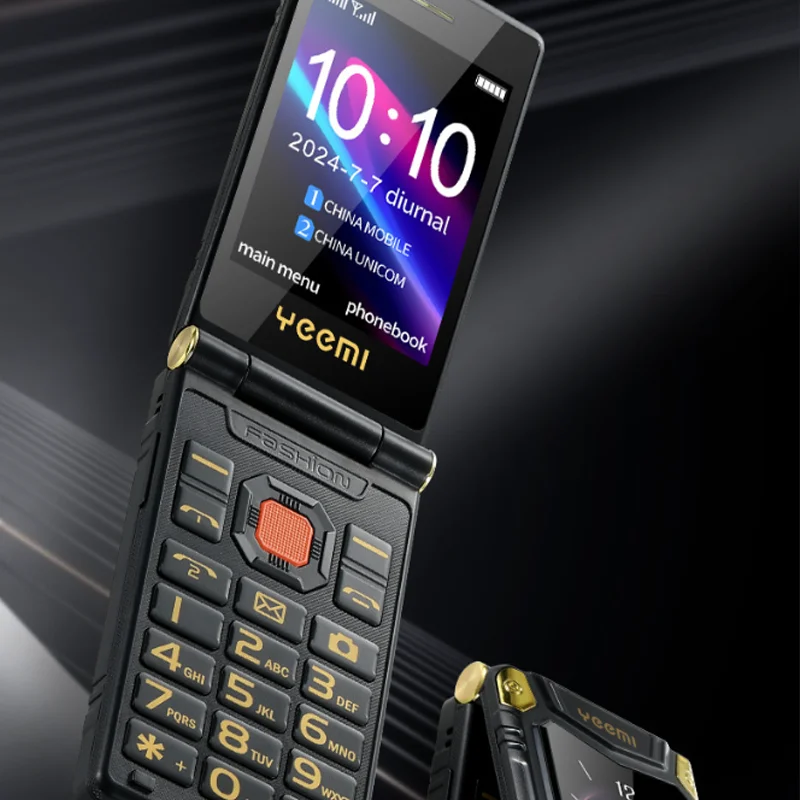 Elderly Yeemi M7+Durable Function Large Buttons 4g Full Network Flip ...