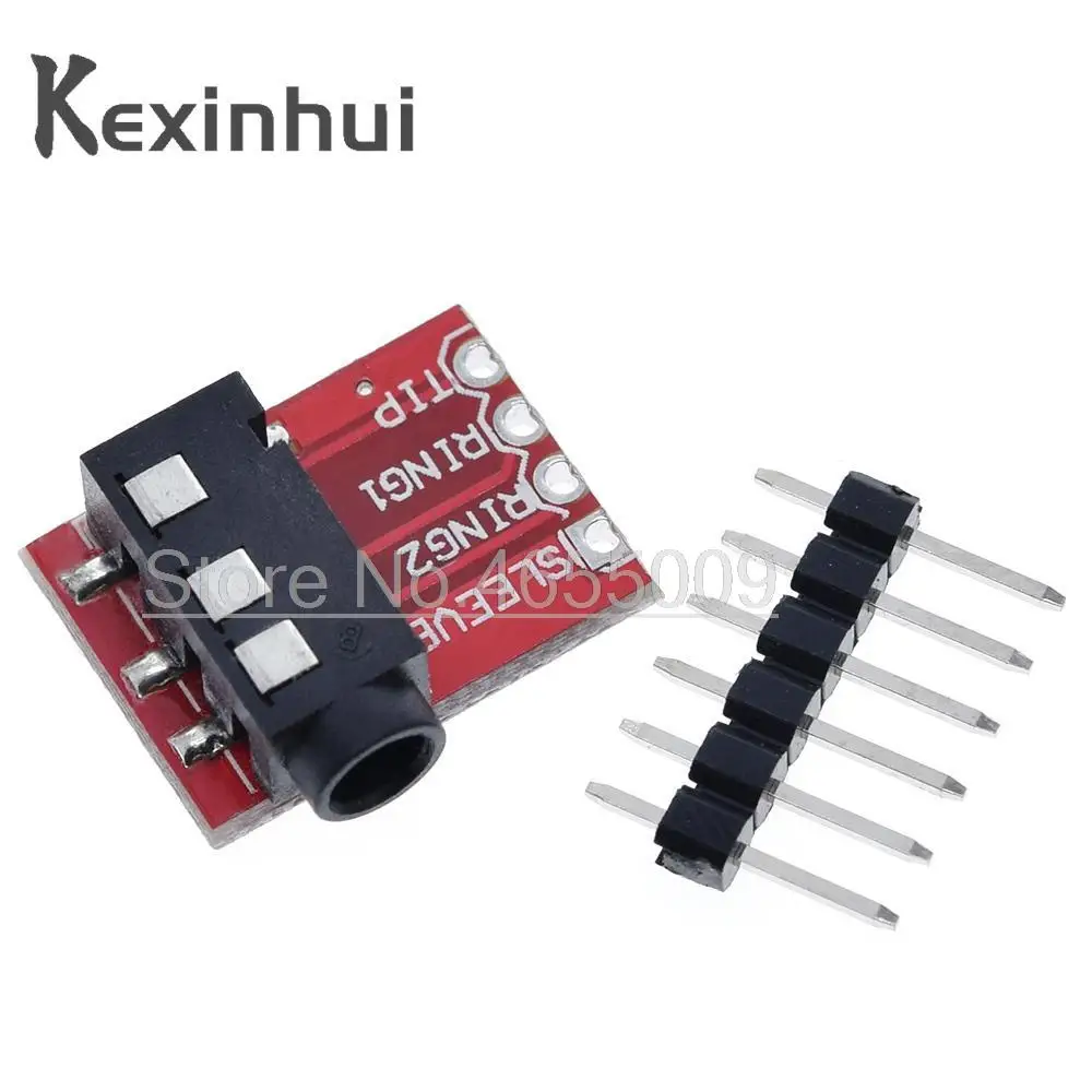 Trrs 3.5mm Audio Socket Jack Breakout Headphone Video Audio Mp3 Jack ...