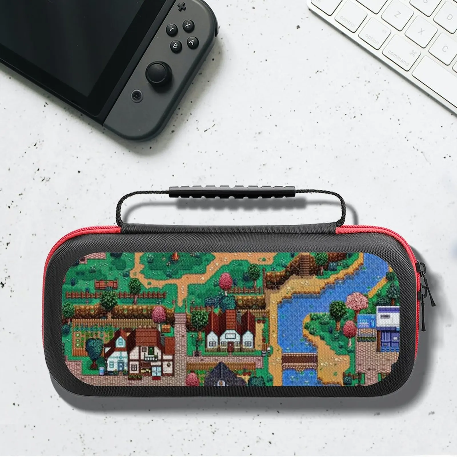 Stardew-Valley-Portable-Pouch-For-Nintendo-Switch-Town-Map-Game-Storage ...