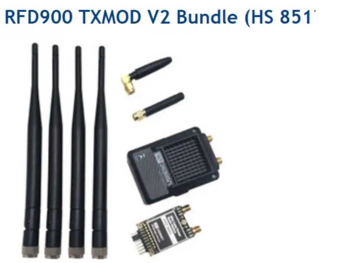 RFD900-TXMOD-V2-2-2-Bundle-Radio-Modem-RFDesign-Remote900-900-915 ...