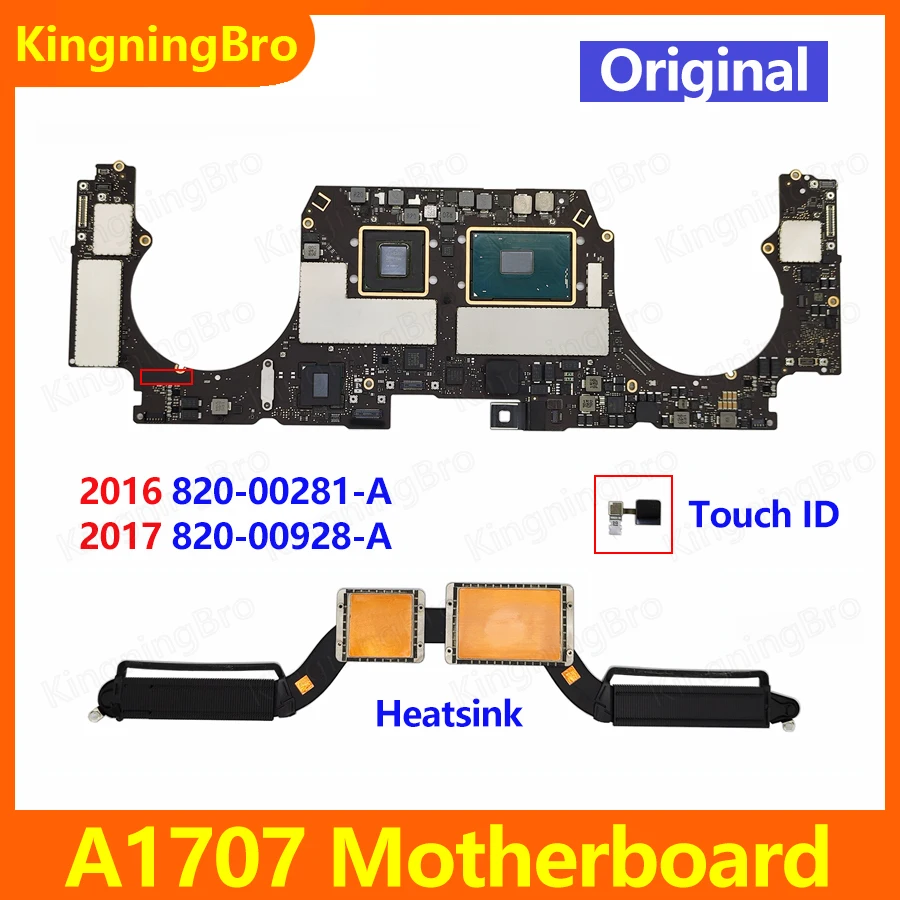 Original A1707 Motherboard For Macbook Pro Retina 15" A1707 Logic Board ...