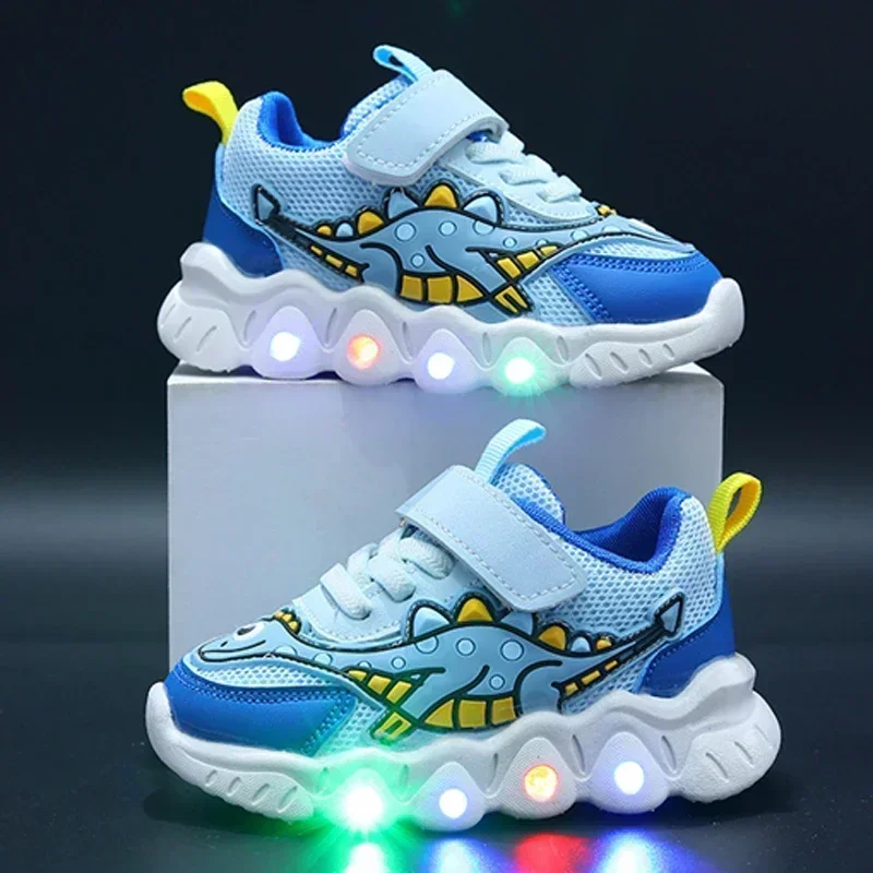 Size-21-30-Baby-LED-Sneakers-Kids-Lighting-Children-Air-Mesh-Casual ...