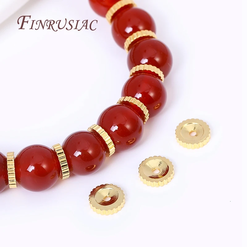 6X1-3mm-18K-Gold-Plated-Round-Gear-shape-Spacer-Beads-Brass-Metal ...