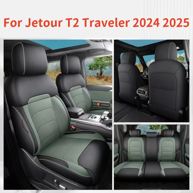 For Jetour T2 Traveler 2024 2025 Car Seat Covers, Full Covered with ...
