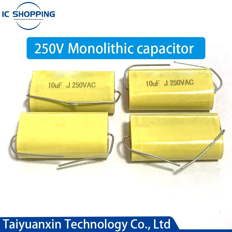 10PCS-MKP-Genuine-Axial-Audio-Electrodeless-Capacitor-250V-1UF-1-5-1-8 ...