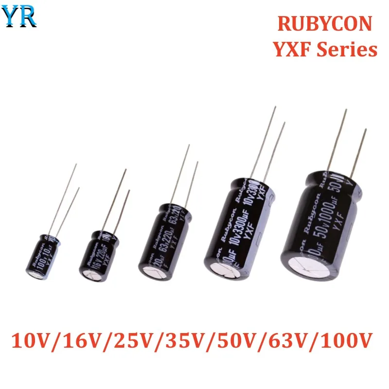 Rubycon-condensador-electrol-tico-10-20-piezas-10V-16V-25V-35V-50V-63V ...
