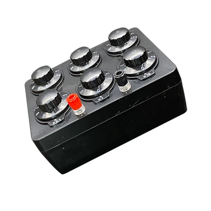 0-99999-9-Ohm-Simple-Resistance-Box-Precision-Variable-Decade-Resistor ...