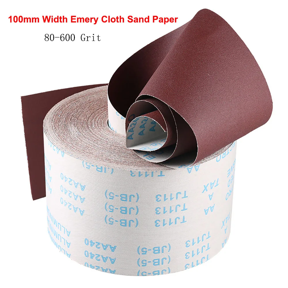100mm-Width-Sandpaper-Roll-Emery-Cloth-Sand-Paper-Sanding-Abrasive ...