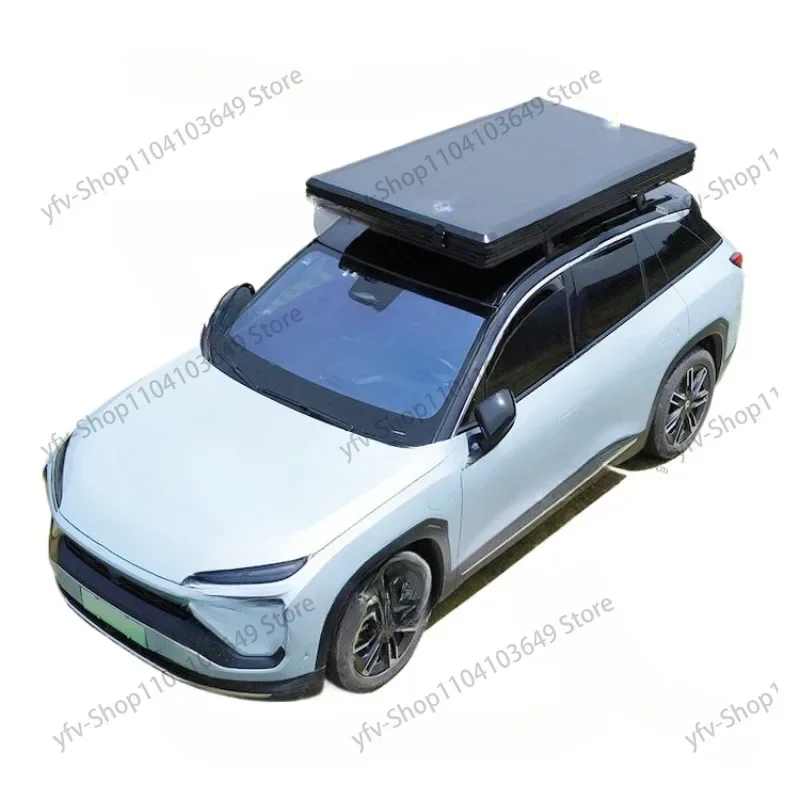 Waterproof-Aluminium-Triangle-Shell-Roof-Top-Outdoor-Camping-Tent-SUV ...