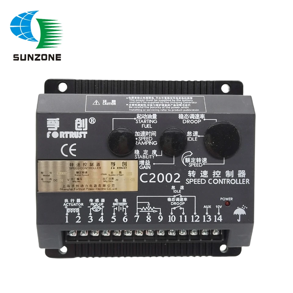 C2002-Speed-Control-Unit-Fortrust-Speed-Controller-DC-Motor-Smart-Board-Governor-Diesel ...