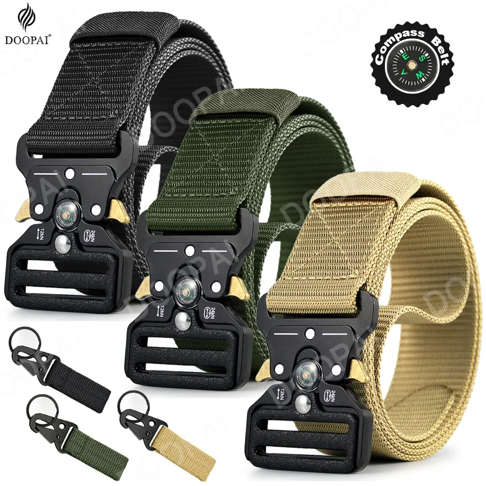 Doopai-Men-s-Belt-Army-Outdoor-Hunting-Compass-Tactical-Multi-Function-Combat-Survival-Marine ...