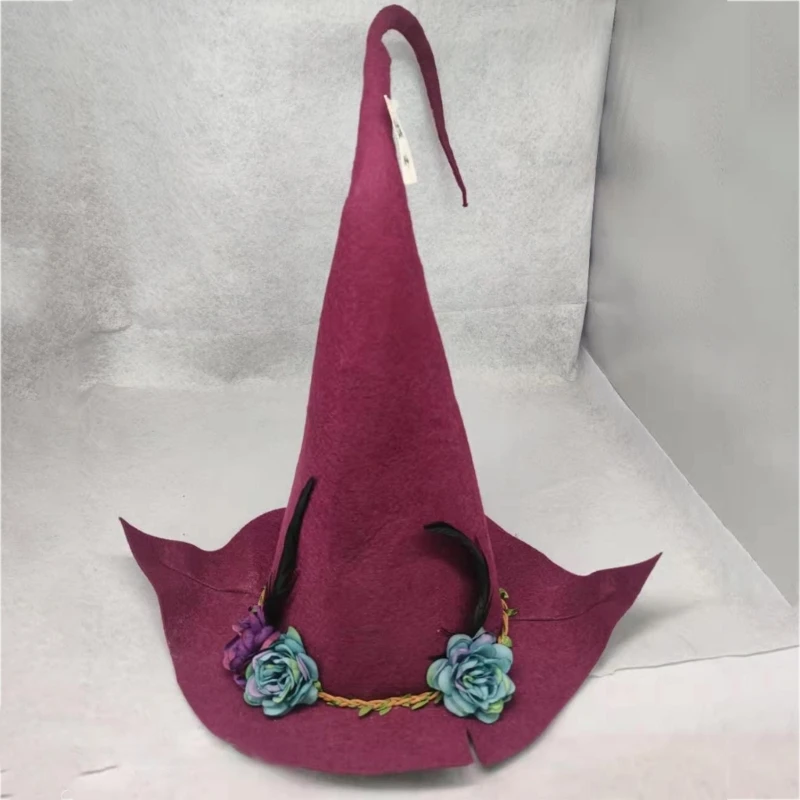 Pointed Witch Hat Adult Costume Party Hats Wizard Hat Magican Hat ...